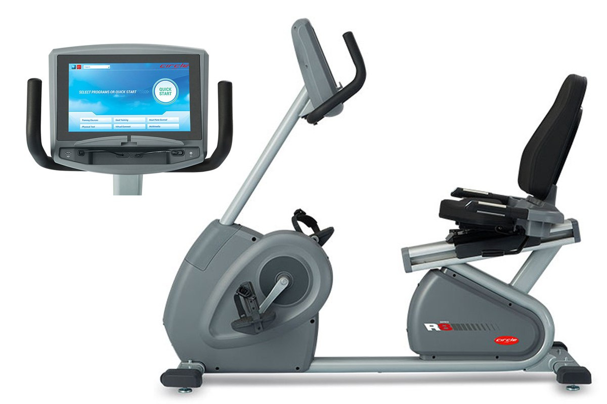 Sklep Sportowy - ROWER STACJONARNY POZIOMY R8 GENERATOR /CIRCLE - ss24.pl